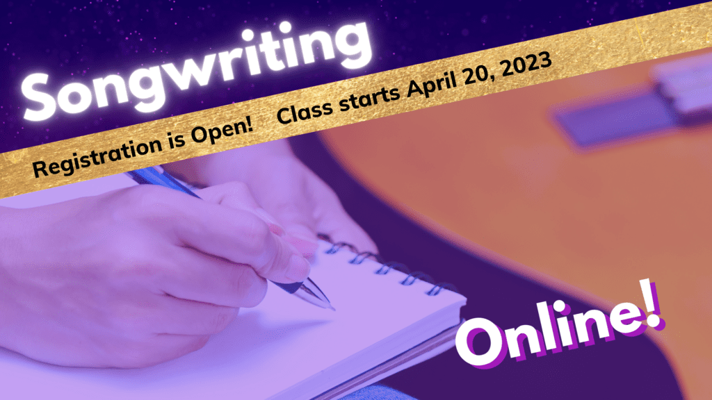 New Online Songwriting Class | Performance High Voice and Music Studio