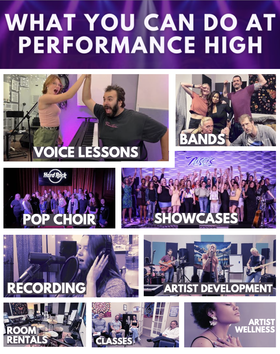 Get Info | Performance High Voice and Music Studio